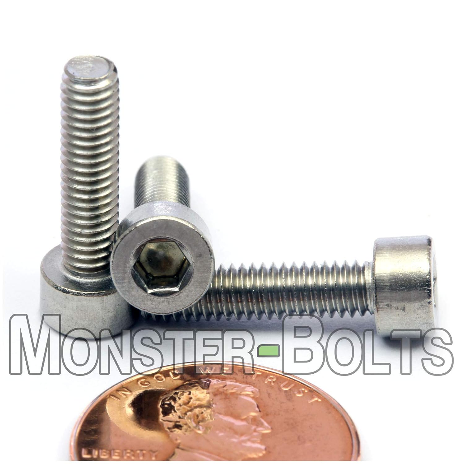 x Socket Head Screws, DIN 912, A2 Stainless Steel, 100 Pack - Walmart.com
