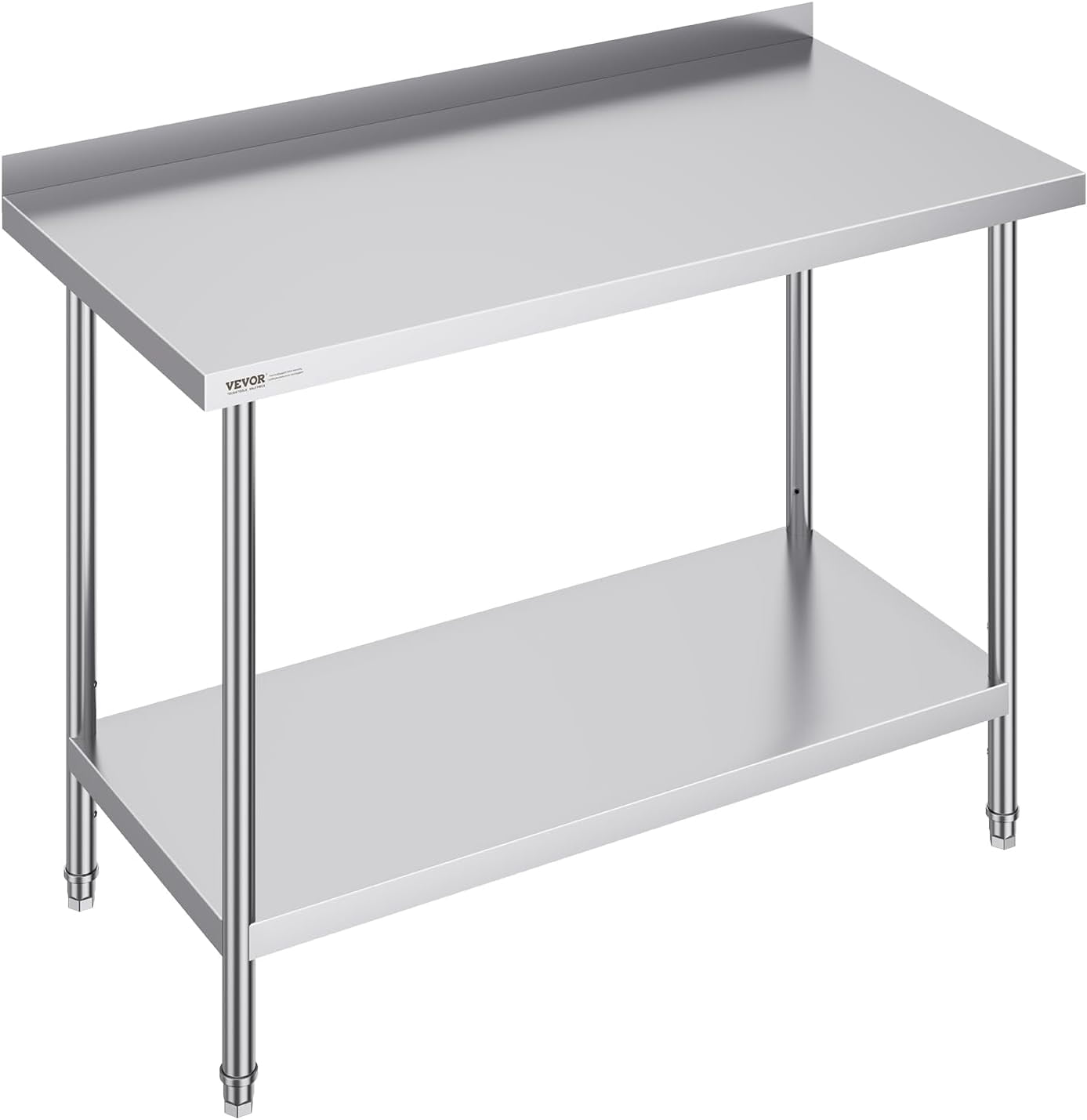 x x Inch Stainless Work Table Commercial Food Prep Worktable Heavy Duty ...