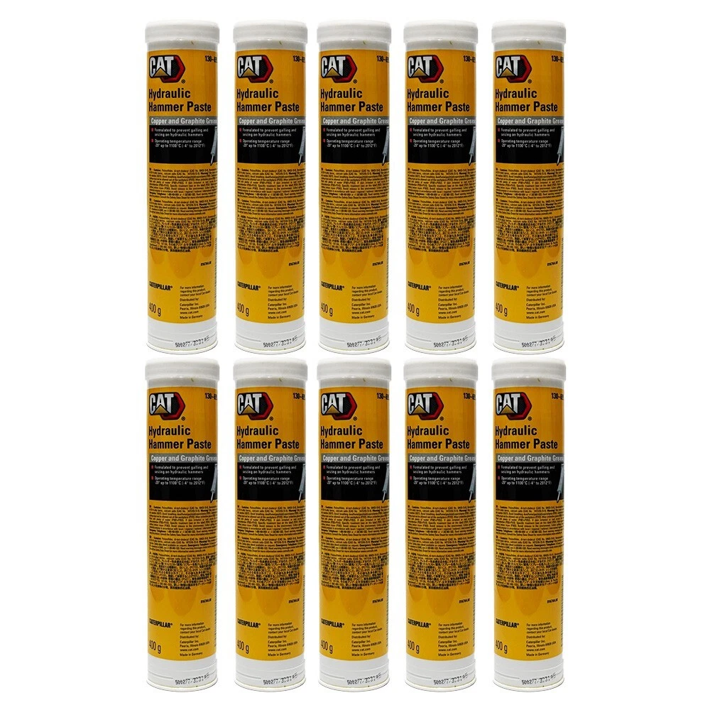 x10 | CAT 130-6951 Hydraulic Hammer Paste (400g) – Copper & Graphite Grease - Walmart.com