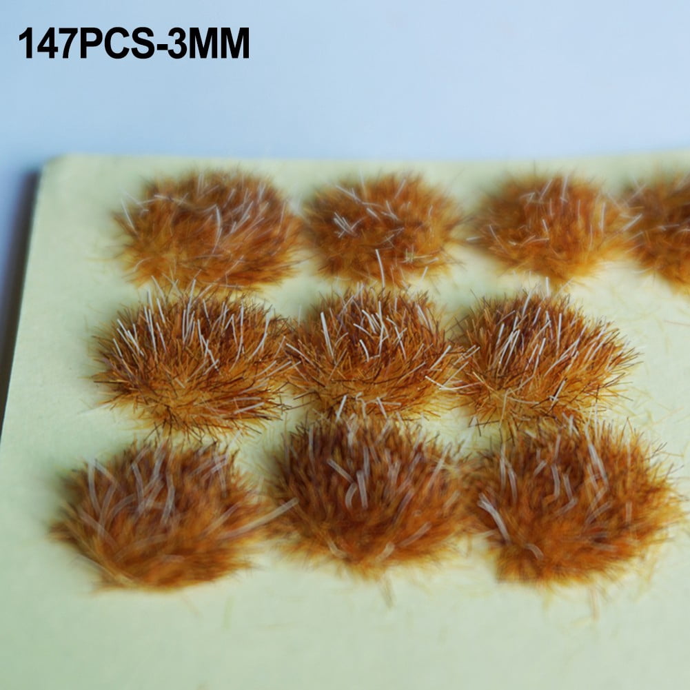 x147 Sheet Self Adhesive Static Grass Tufts Model Scenery Railway ...