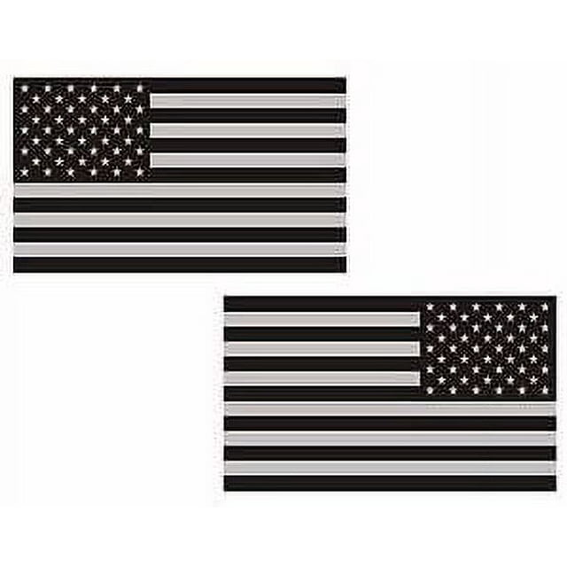 (x2) 5" American Subdued Flag Decal Set USA Tactical Military Vinyl 3M ...