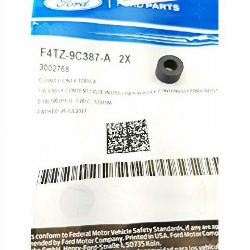 (x2) New Genuine Ford "O" Ring F4TZ9C387A / F4TZ-9C387-A OEM - Walmart.com