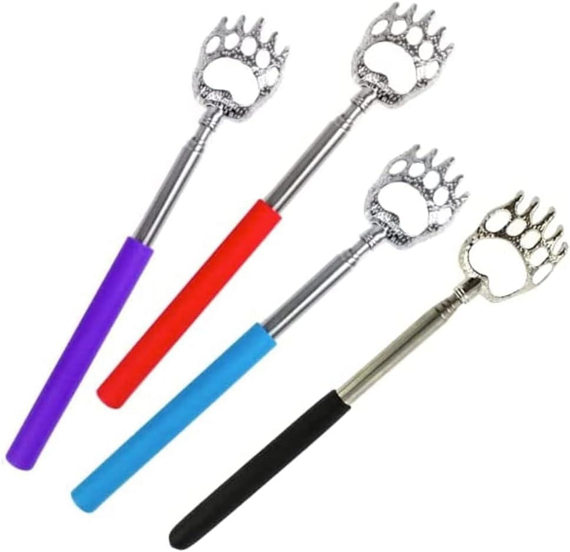 x4 Telescopic Bear Claw Back Scratchers - Extendable Back Scratcher for ...