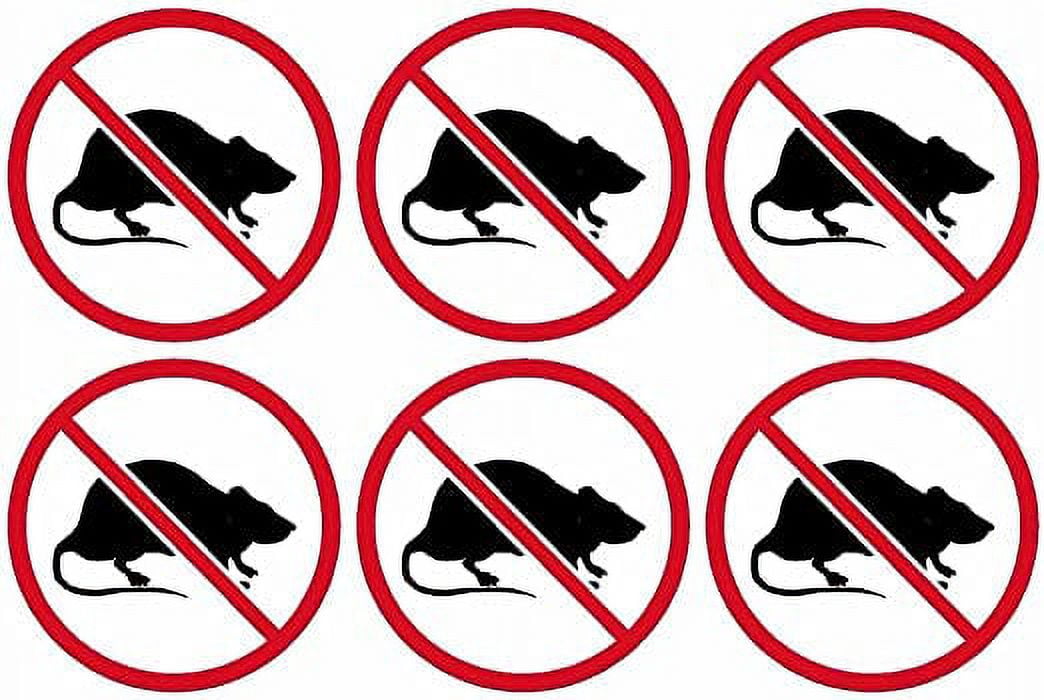 (x6) 2"x2" No Rats Union Decal Pack Labor Vinyl Hard Hat Helmet 3M ...