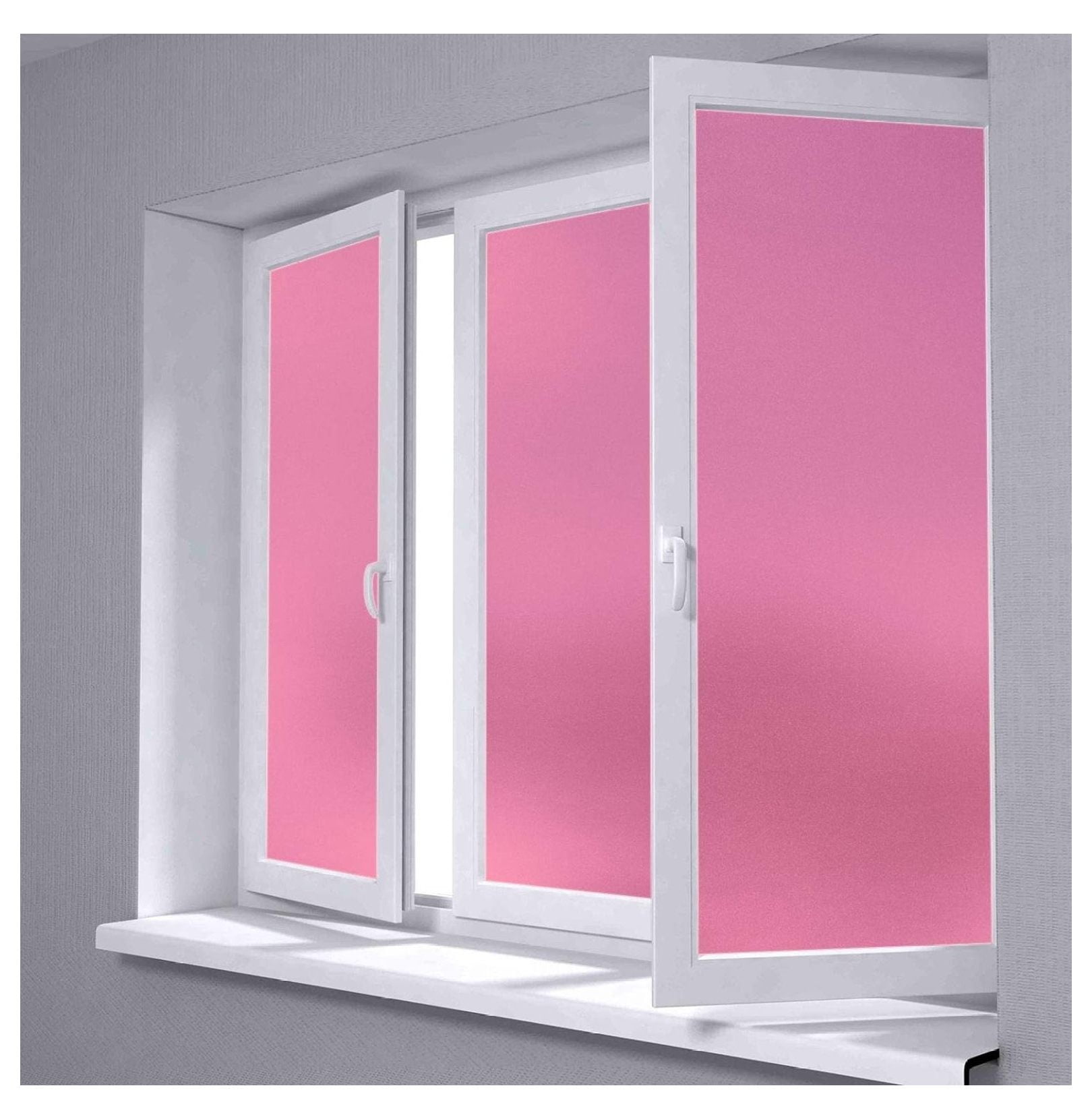 "x60" (4FTx4FT) Color Frosted Glass Peel and Stick Window Film Home ...