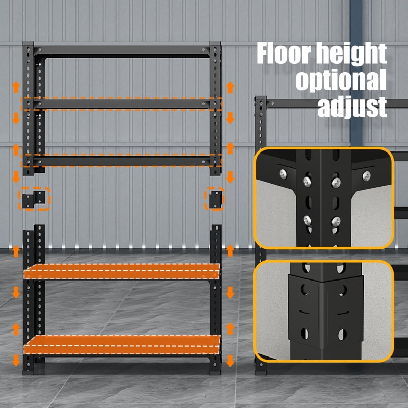 xCloud Household storage rack, adjustable display rack, basement ...