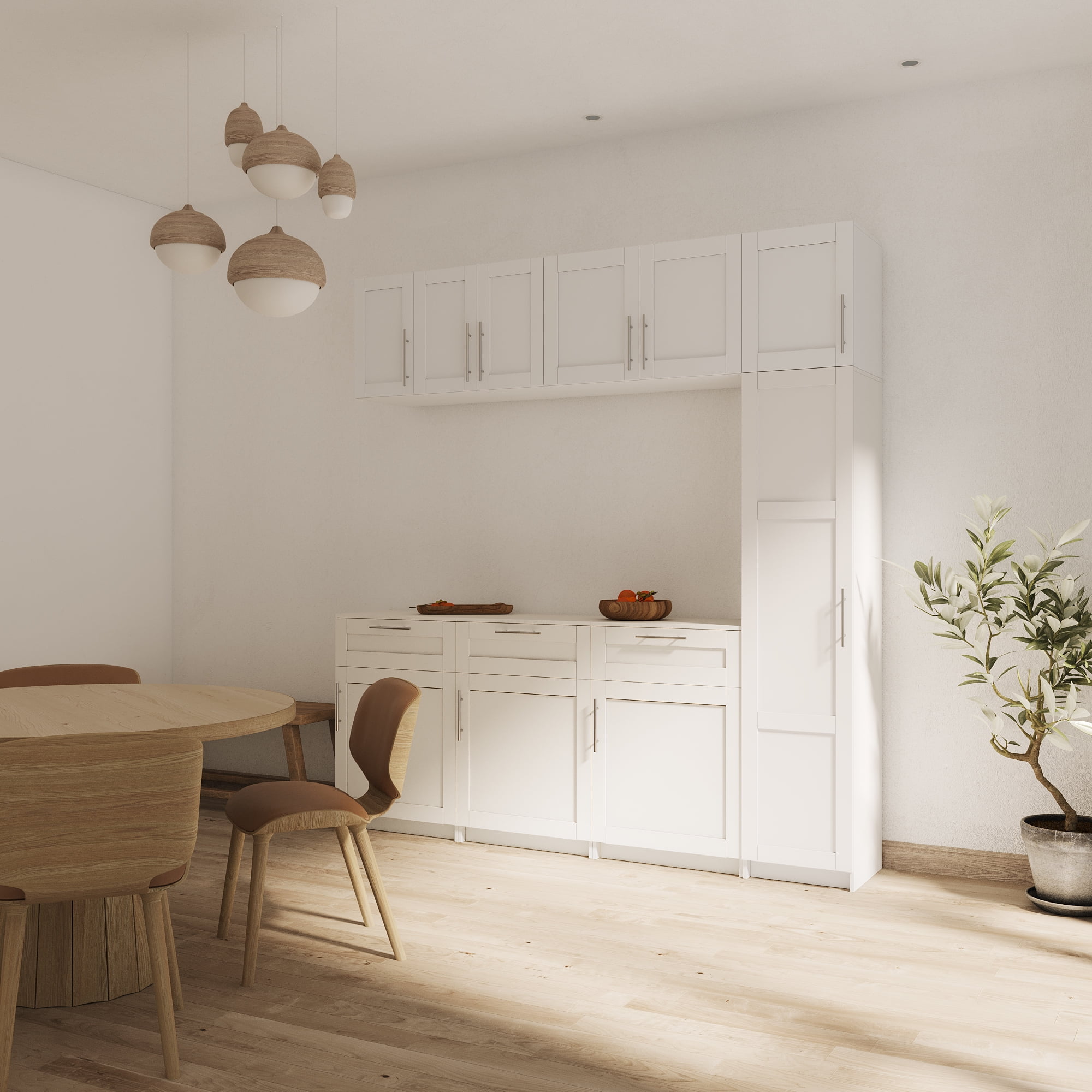 xCloud Stackable Wall Mounted Storage Cabinet - Spacious, Adjustable ...