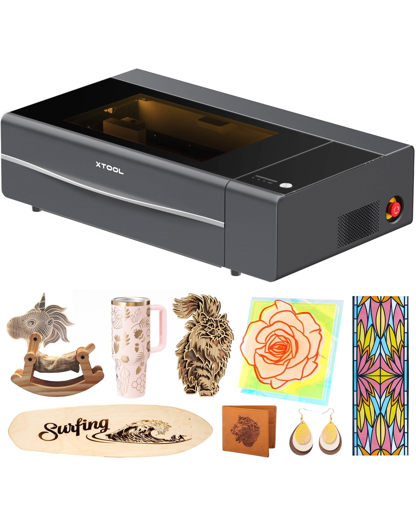 xTool P2S 55W Desktop CO2 Laser Cutter - Walmart Business Supplies