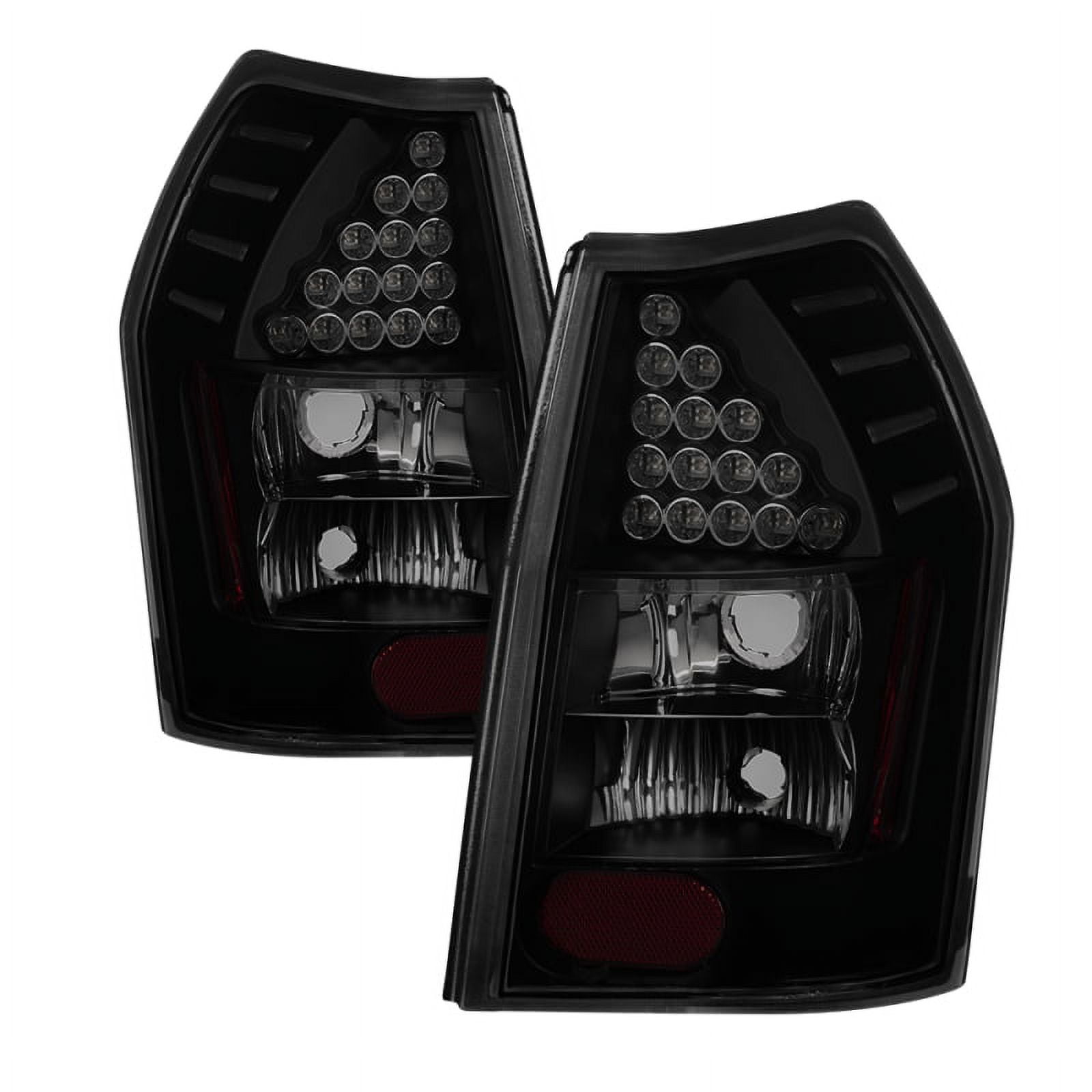 xTune Dodge Magnum 05-08 LED Tail Lights - Black Smoked ALT-JH-DMAG05 ...