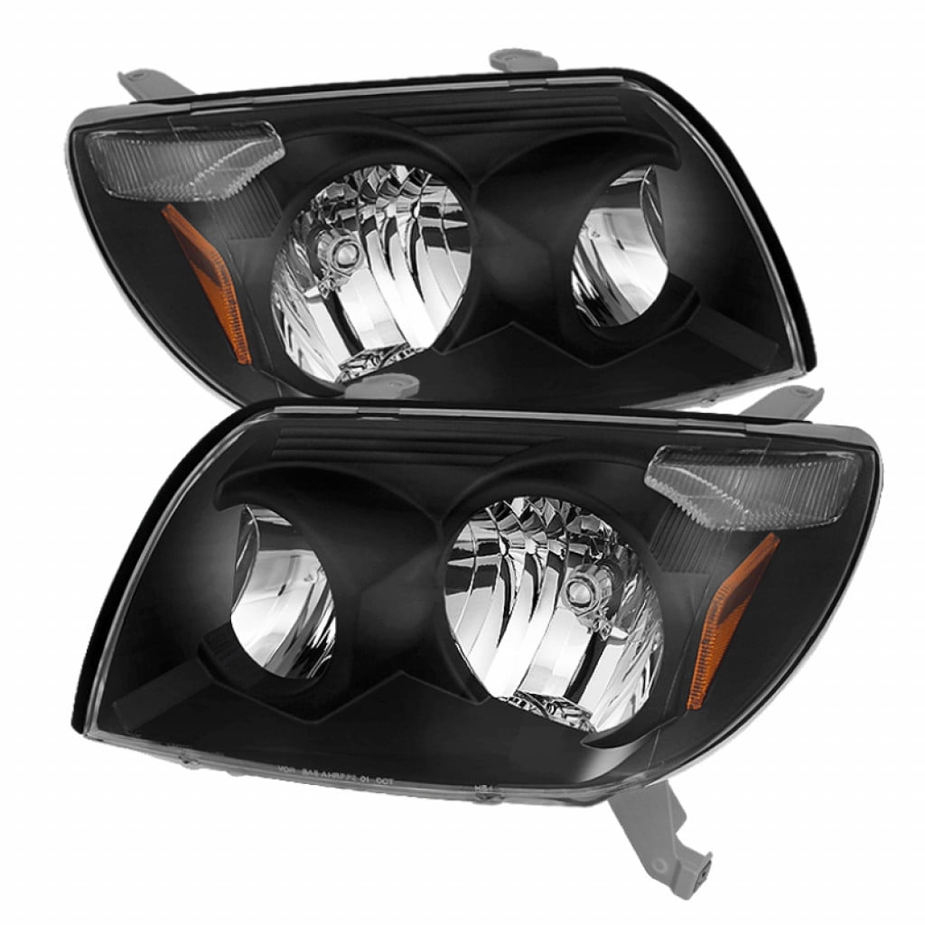 xTune For Toyota 4Runner 2003-2005 Crystal Headlights Pair Black HD-JH ...
