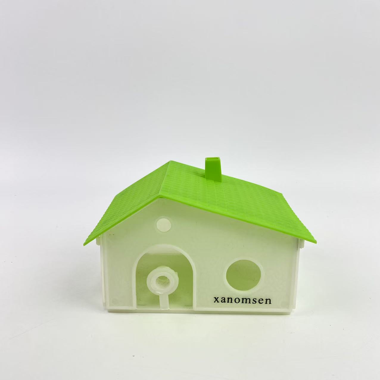 xanomsen Bird houses,Plastic window outdoor bird feeder-bird feeder ...