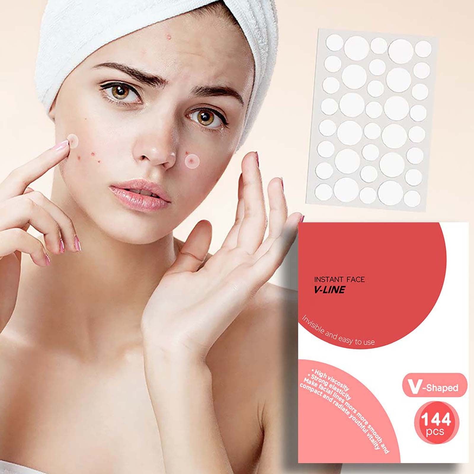 xaoyunyn 144 Piece Invisible Pimple Patches Concealer and Patches for ...