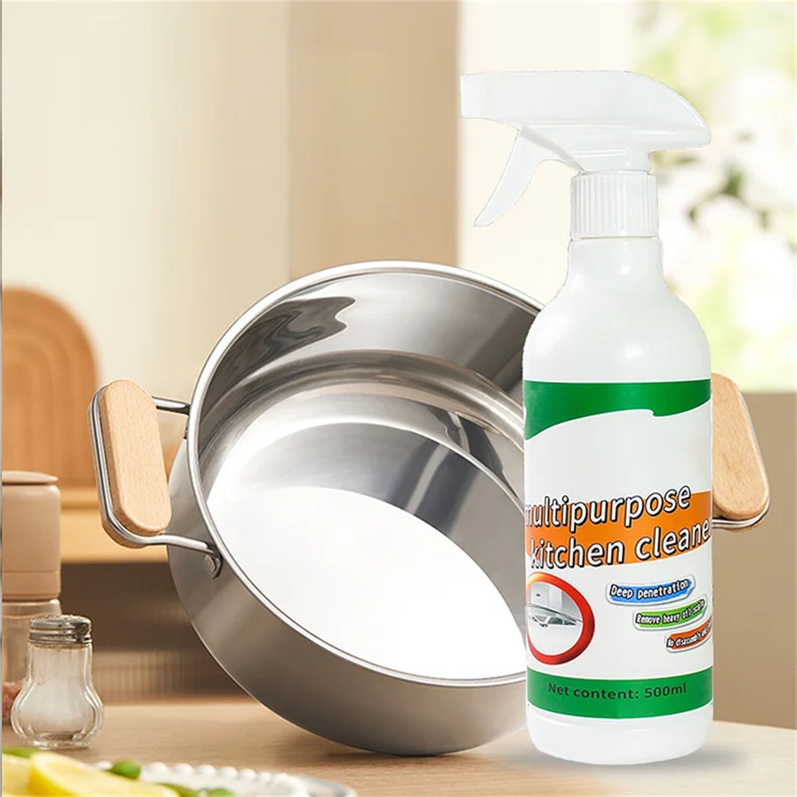 xaoyunyn 16.9 fl oz Kitchen Range Hood Grease Remover-Powerful Oil ...