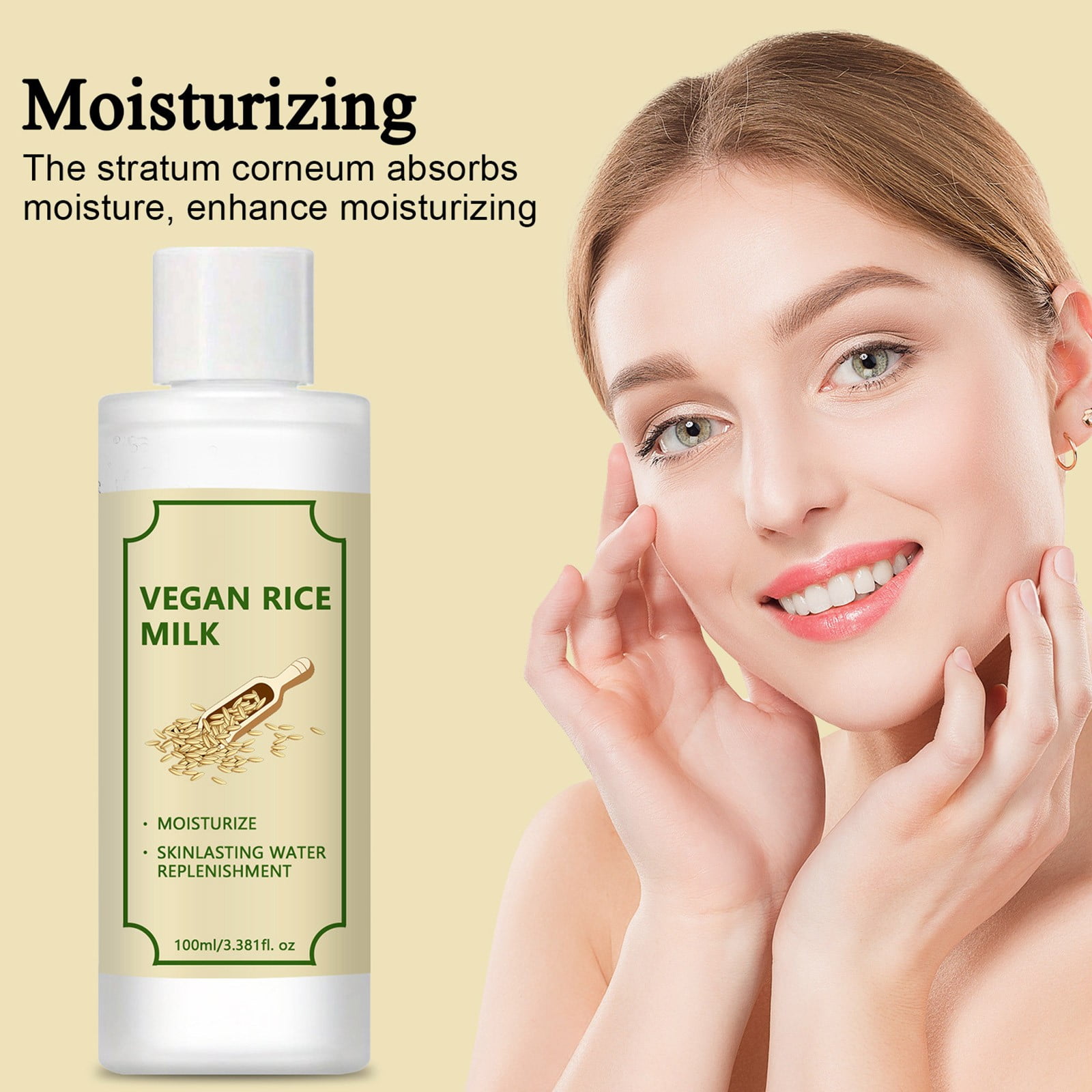 xaoyunyn Antioxidant Facial Toner with Rice Extract Improves Elasticity,Brightens,Moisturizes ...