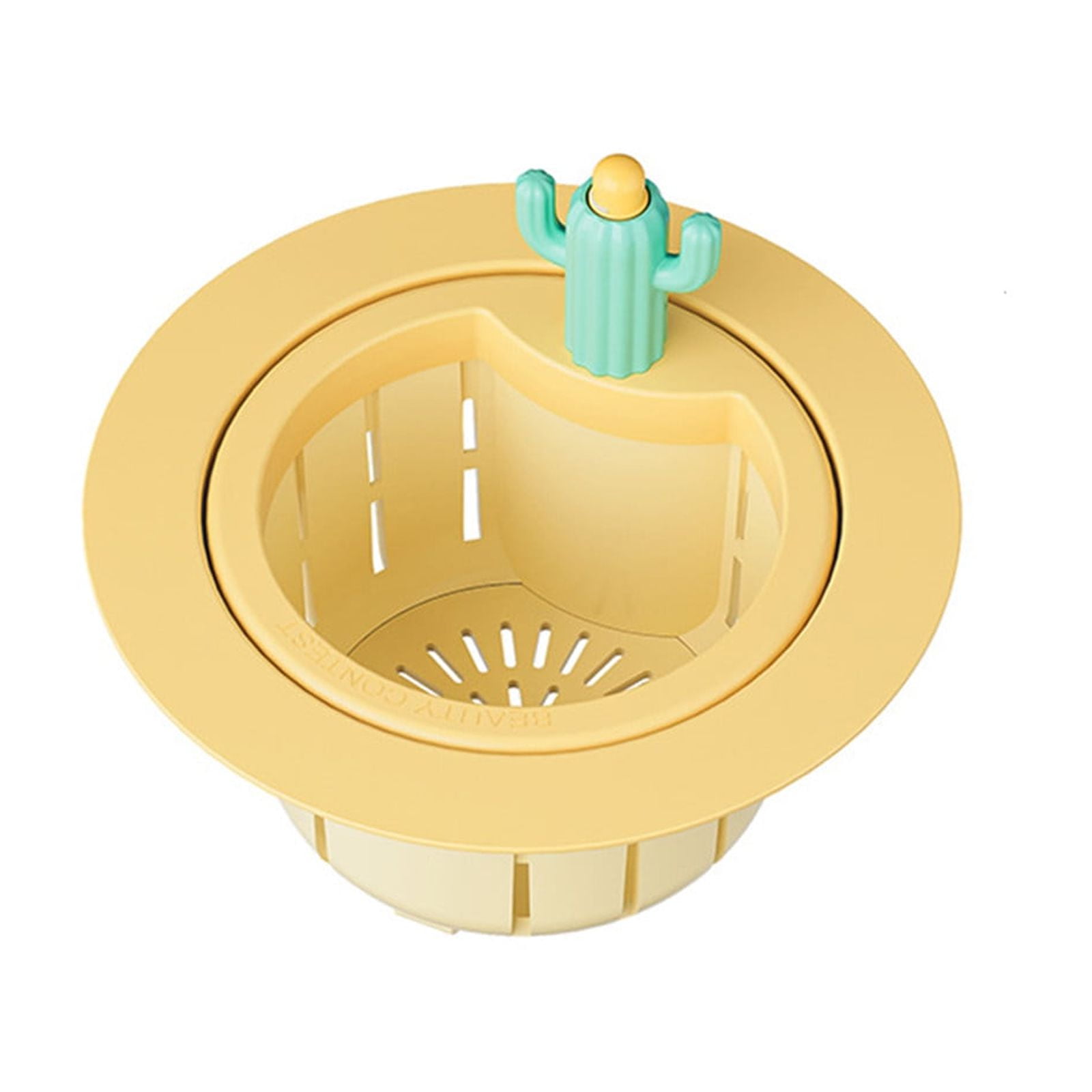 xaoyunyn Automatic Cactus Kitchen Sink Strainer Basket Multi Functional ...