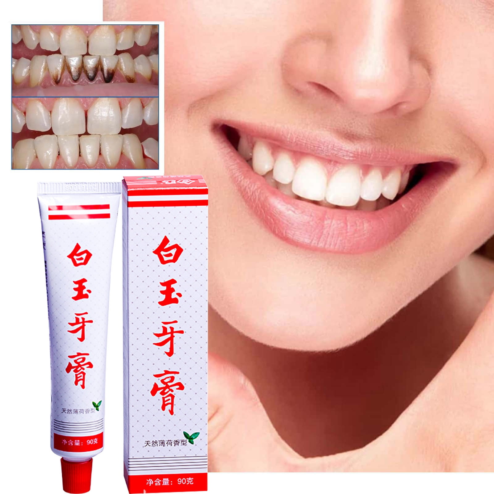 xaoyunyn Bee Whitening Toothpaste with Natural Ingredients for Removal ...