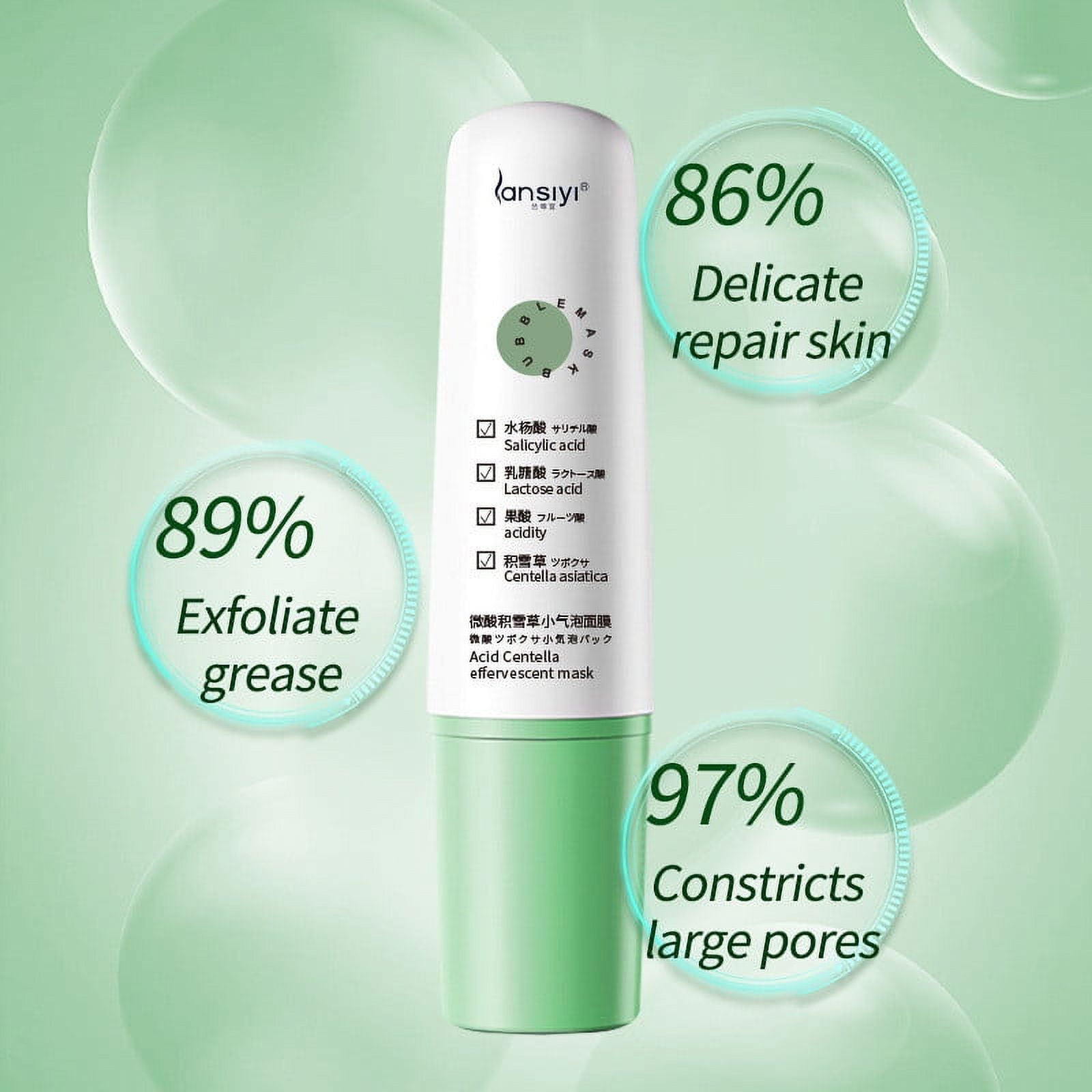 xaoyunyn Centella Asiatica Pore Minimizing Cleansing Mask with Plant ...