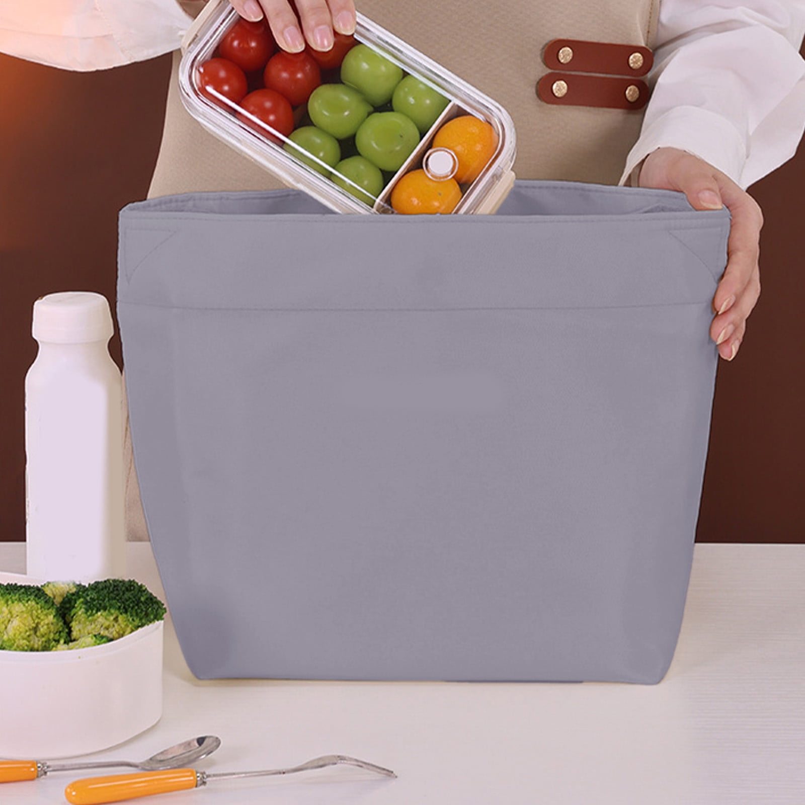 xaoyunyn Deluxe Insulated Storage Bag with Leak Proof,Easy Clean Design ...