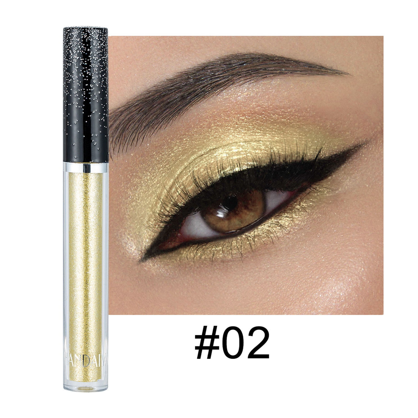 xaoyunyn Diamond Liquid Eyeshadow with Psychedelic Shiny for Silkworm ...