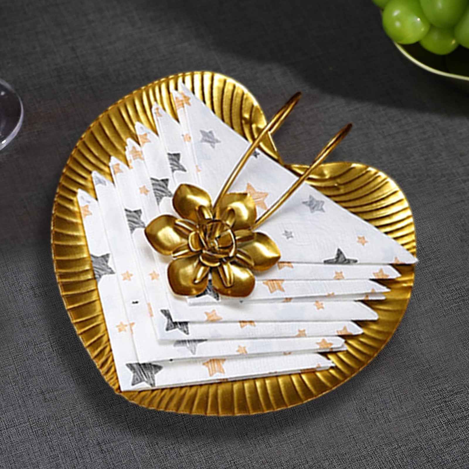 xaoyunyn Elegant Iron Paper Towel Holder Versatile for Restaurants and ...