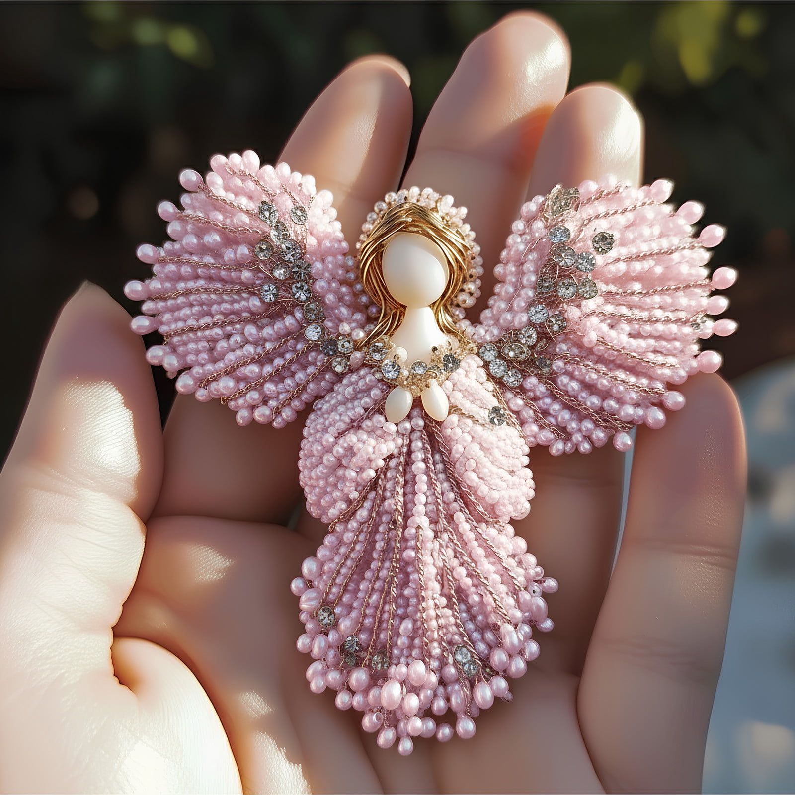 xaoyunyn Elegant Pearl Brooch for Versatile Wear Beauty in ...