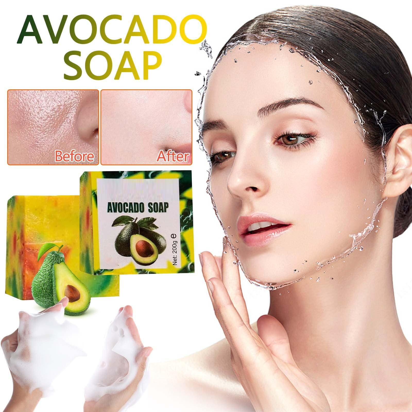 xaoyunyn Gentle Wood Oil Fruit Soap Non Irritating,Handcrafted Floral ...