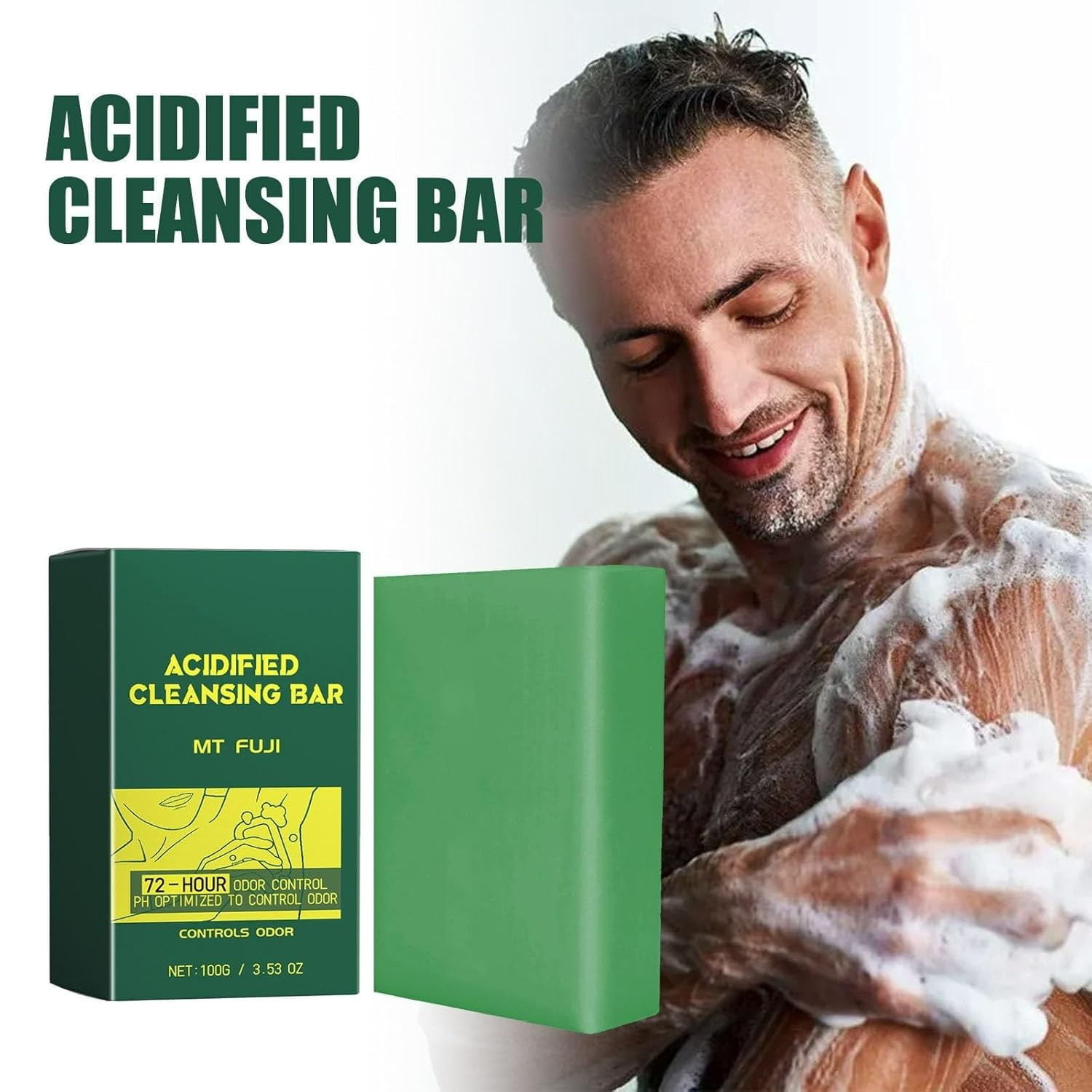 xaoyunyn High Grade Natural Soap Bar for Gentle Skin Cleansing,Deep ...