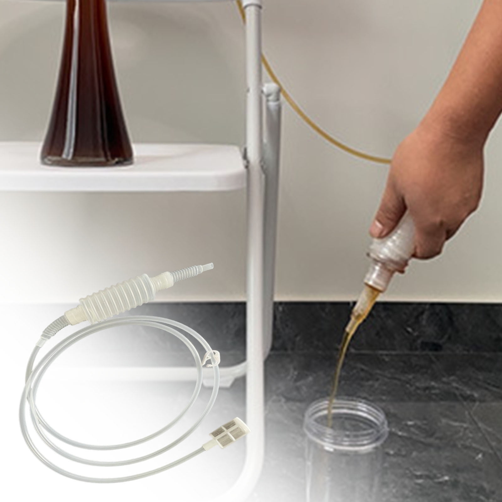 xaoyunyn Household Semi Automatic Wine Extractor and Siphon for Easy ...