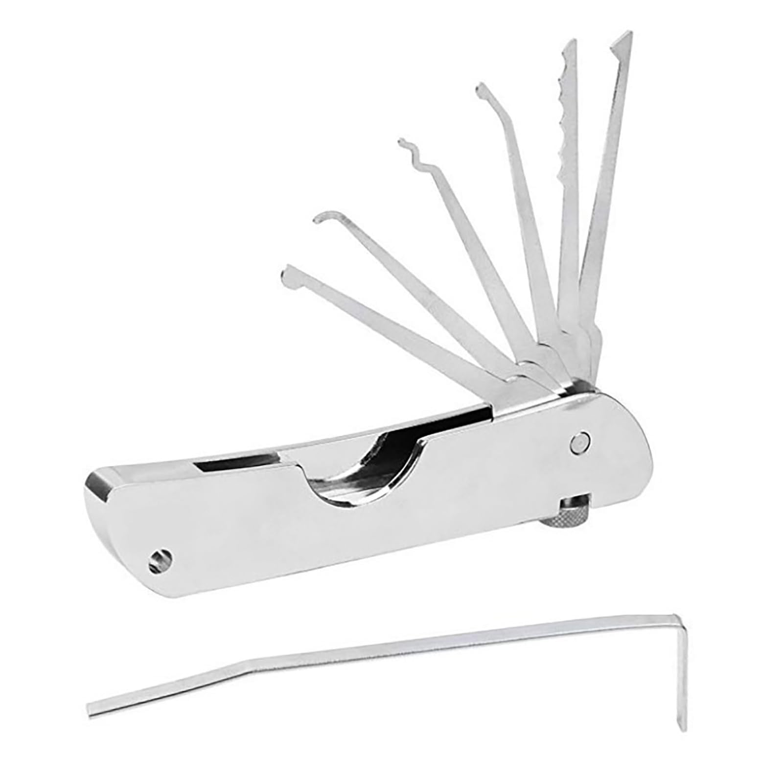 xaoyunyn Long Handle Hook Set for Mechanical Tasks Stable Stainless ...