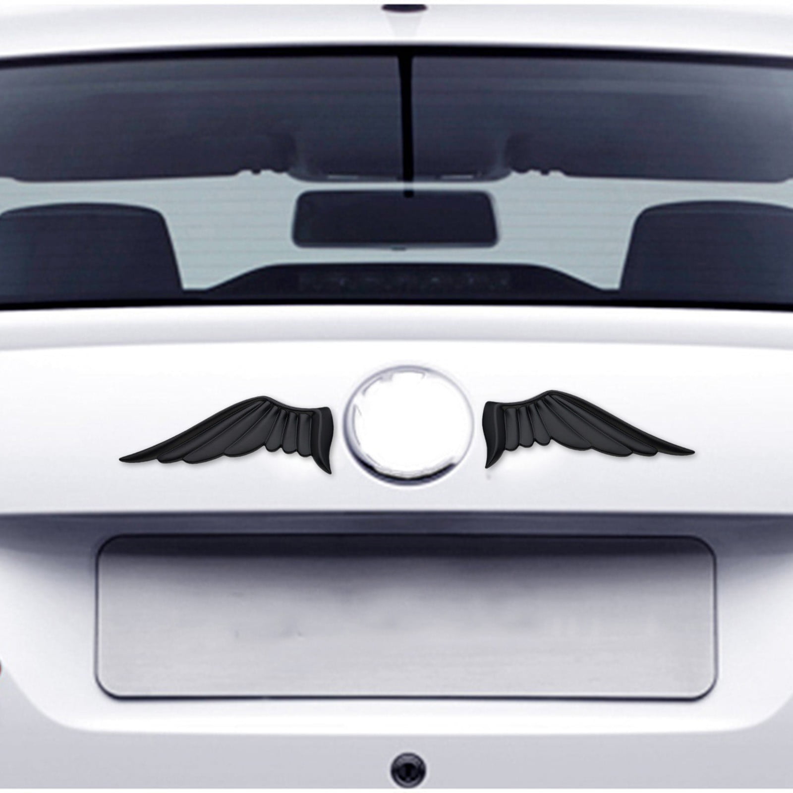 xaoyunyn Metal Angel Wing Car Stickers-Sleek Feather Design,Easy ...