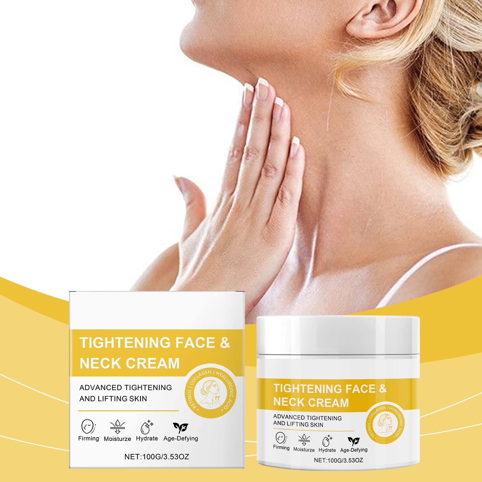 xaoyunyn Neck Lifting and Firming Cream for Youthful and Tight Skin ...