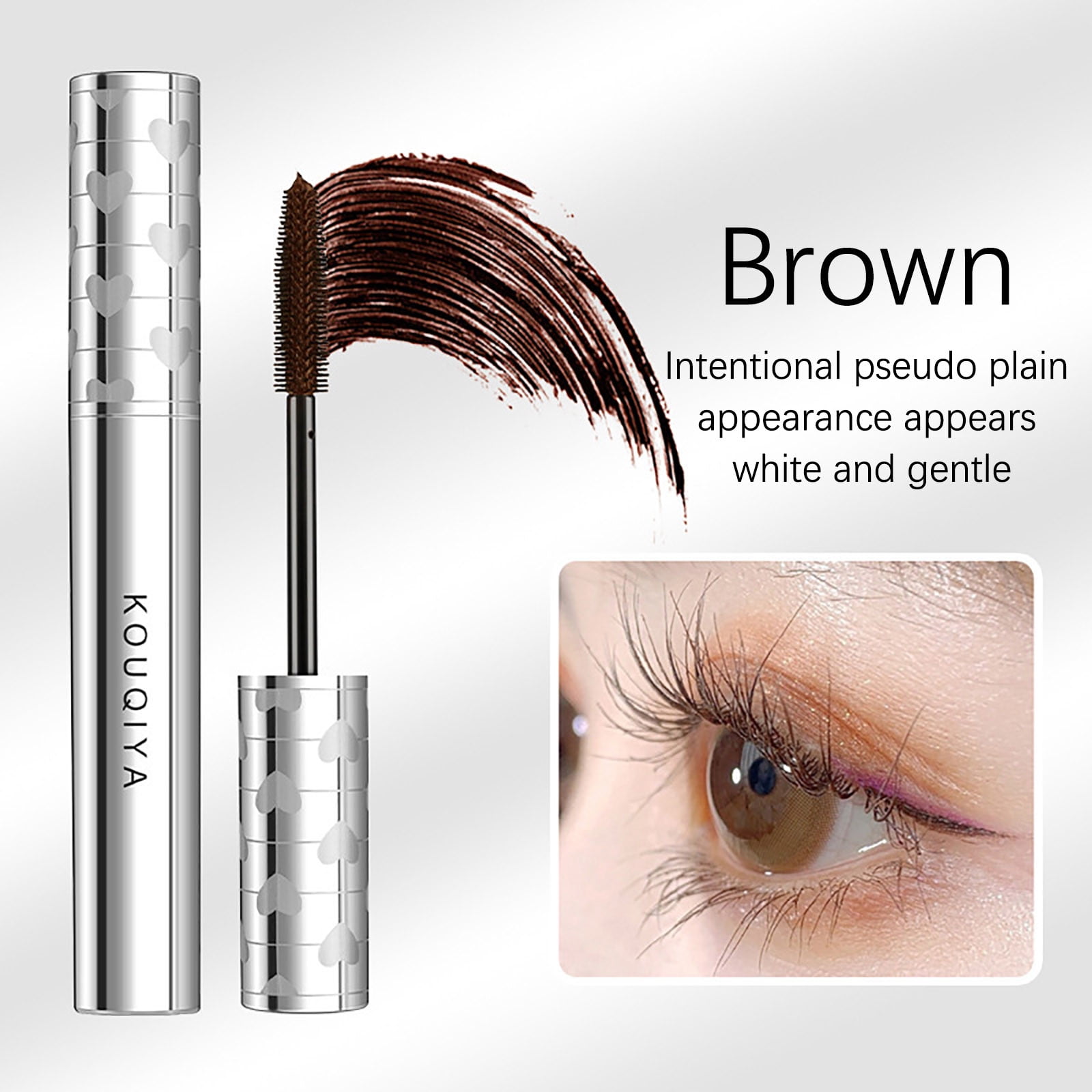 xaoyunyn Non Long Lasting Curly Eyelashes Enhancing Eye Black for a ...