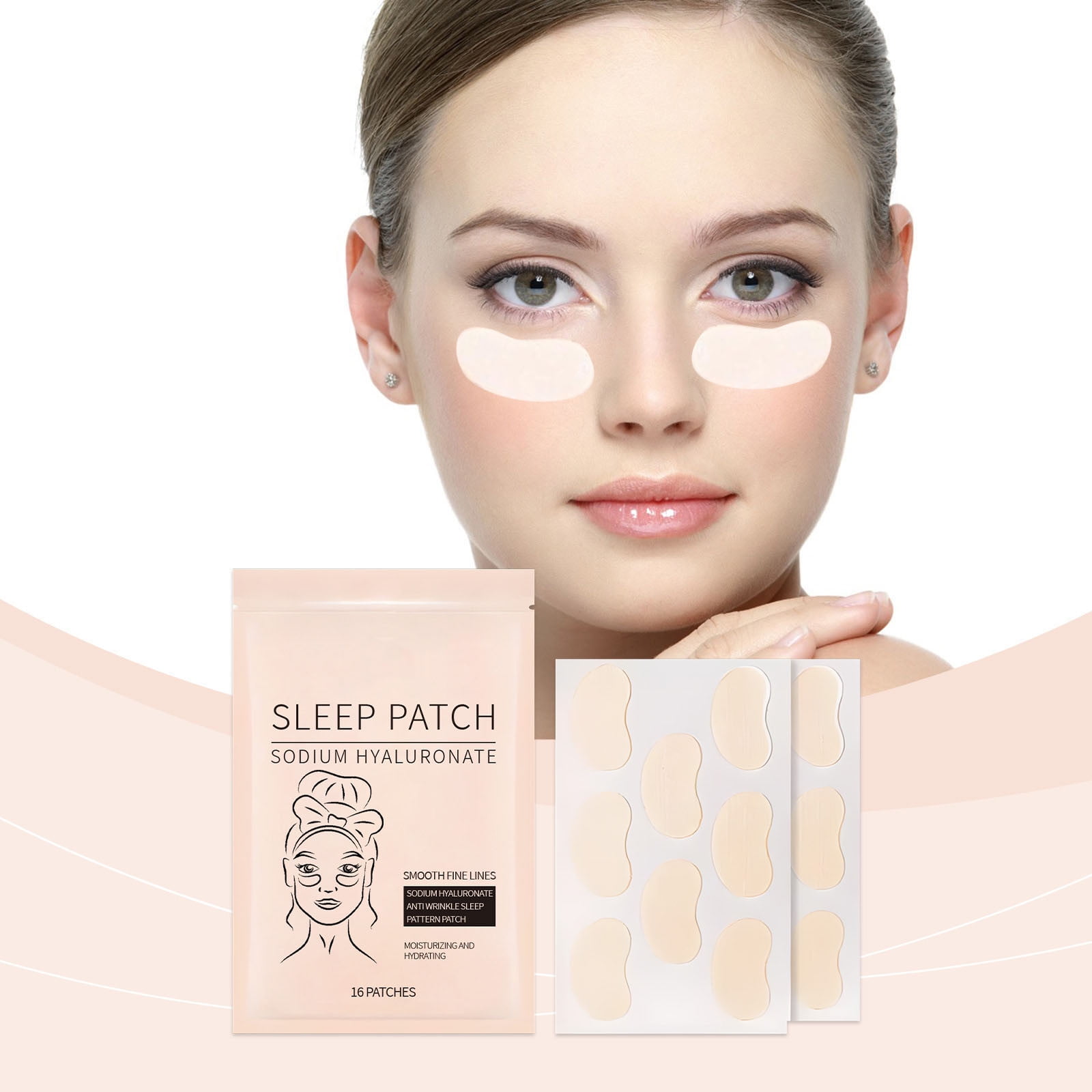 xaoyunyn Overnight Resistant Wrinkle Sleep Patches with Hyaluronic Acid ...