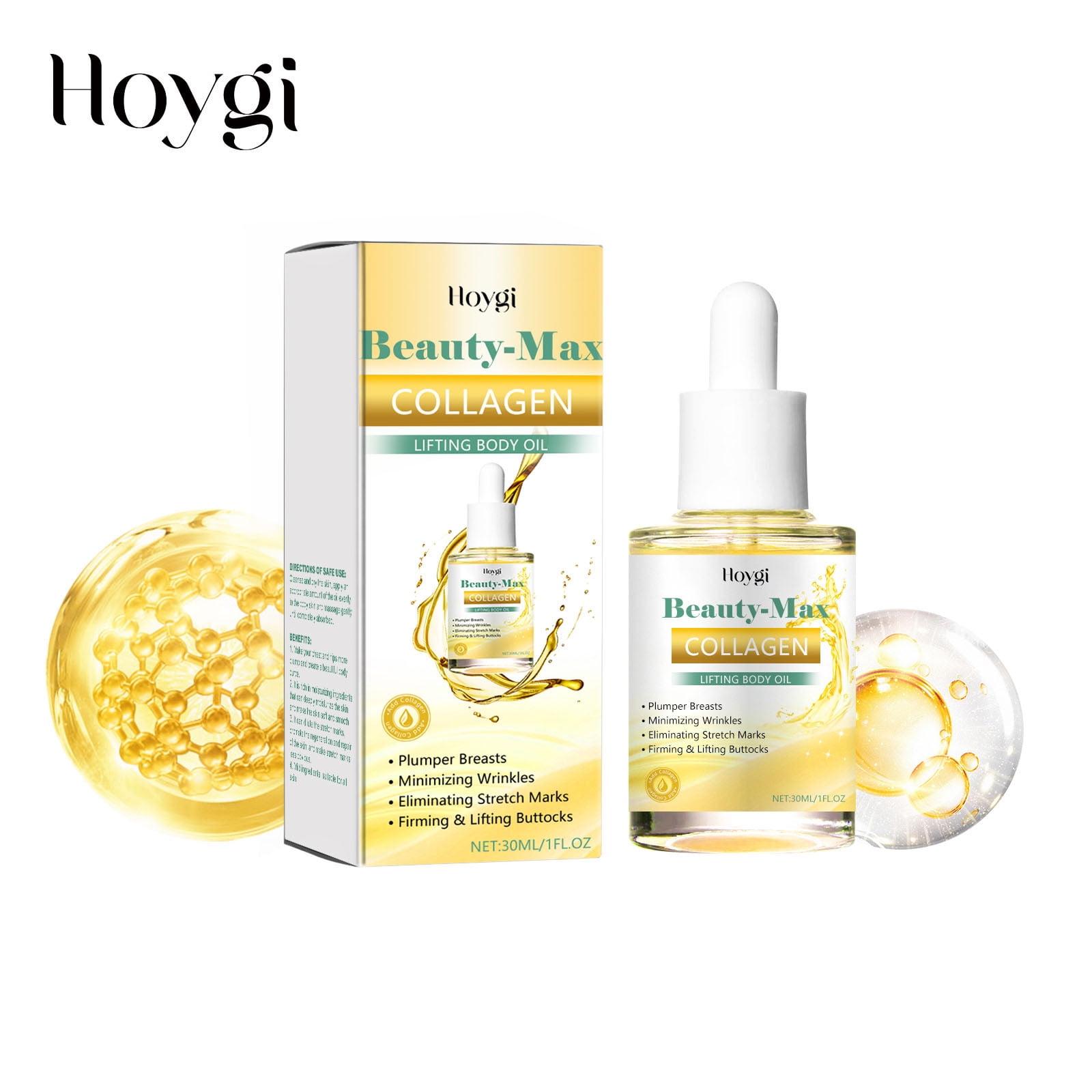 xaoyunyn Resisatnt Aging Lifting Body Oil with Natural Ingredients for ...