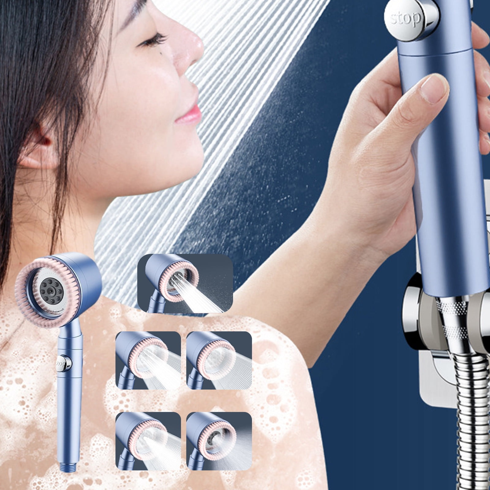 xaoyunyn Shower - High-Pressure Handheld Showerhead with Carbon Filter ...