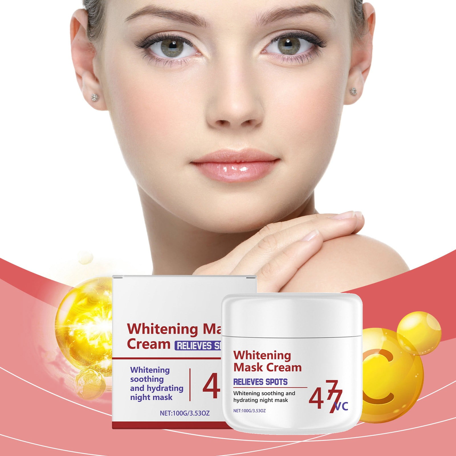 xaoyunyn Soothing and Moisturizing Night Facial Mask With Chamomile and ...