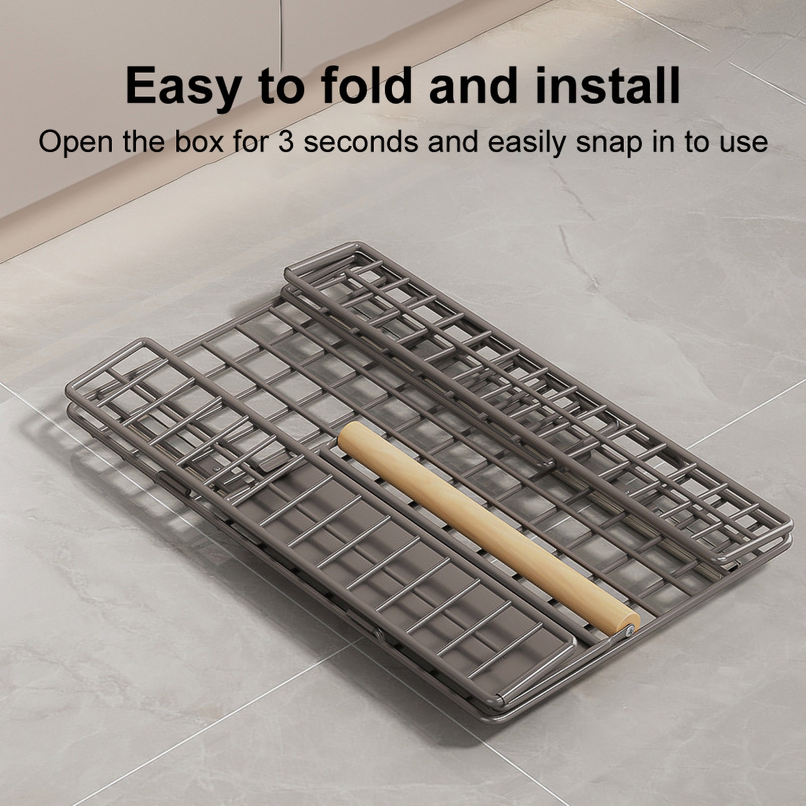 xeoereki Storage Drawer Rack Self-adhesive Sliding Rail No Drilling ...