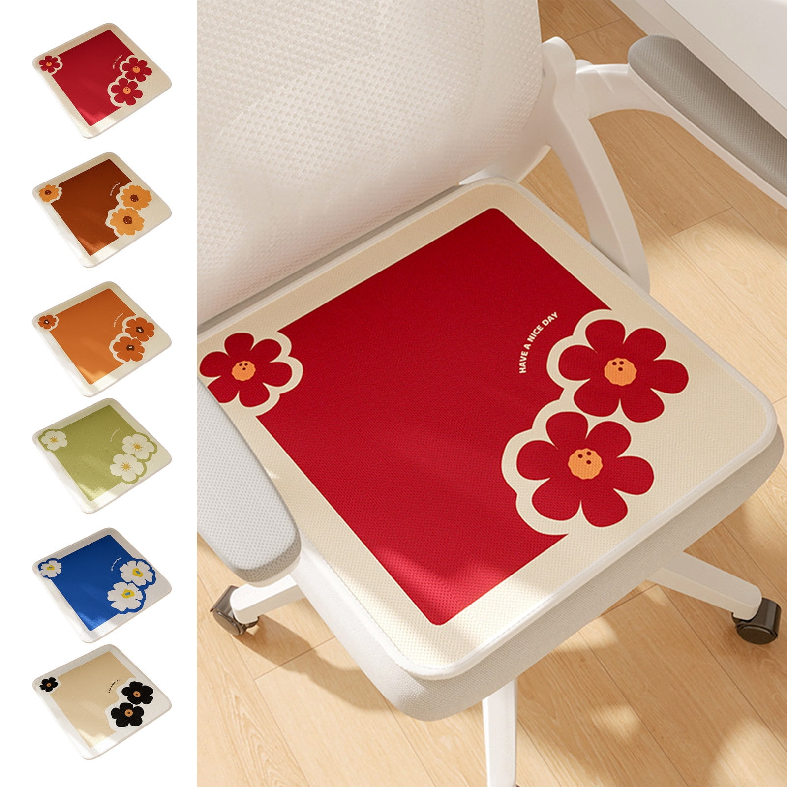 xgfhyjeh Chair Cuhsion, Clearance Summer Ice Silk Breathable Cooling ...