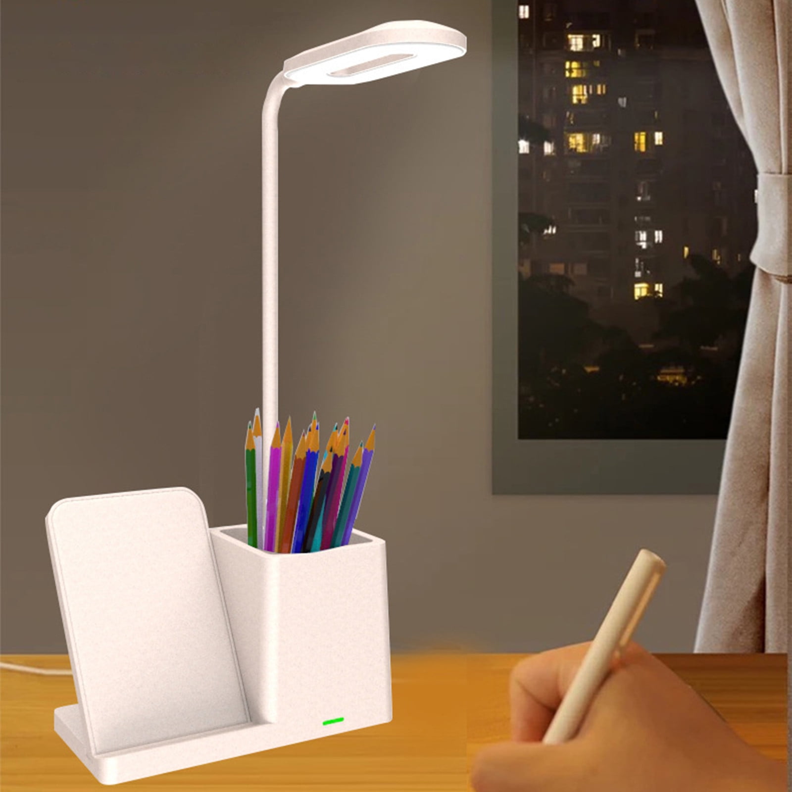 xgfhyjeh Led Desk Lamps for Home office, Modern Small Adjustable Book ...