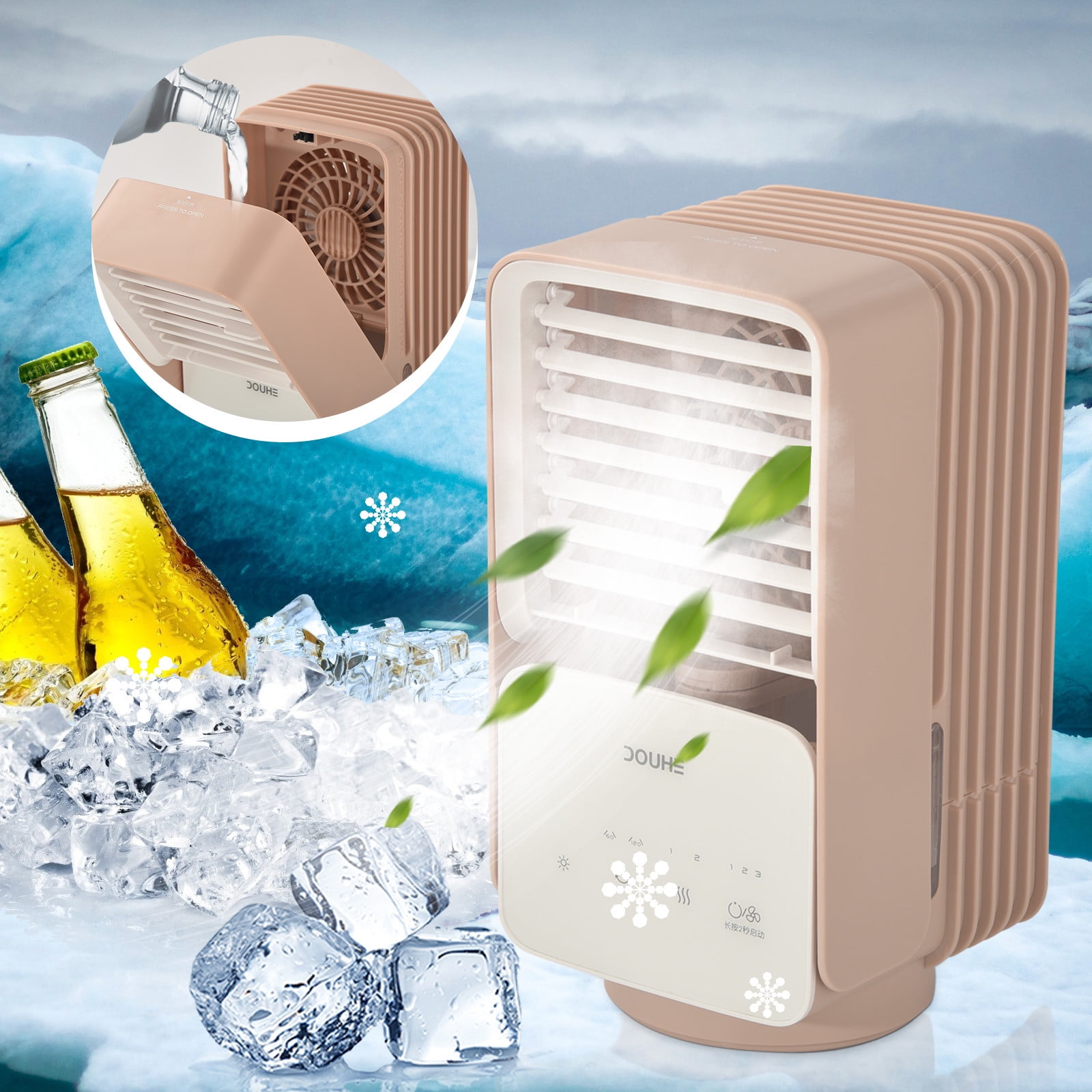 xgfhyjeh Portable Air Conditioner, Mini Evaporative Air Cooler ...