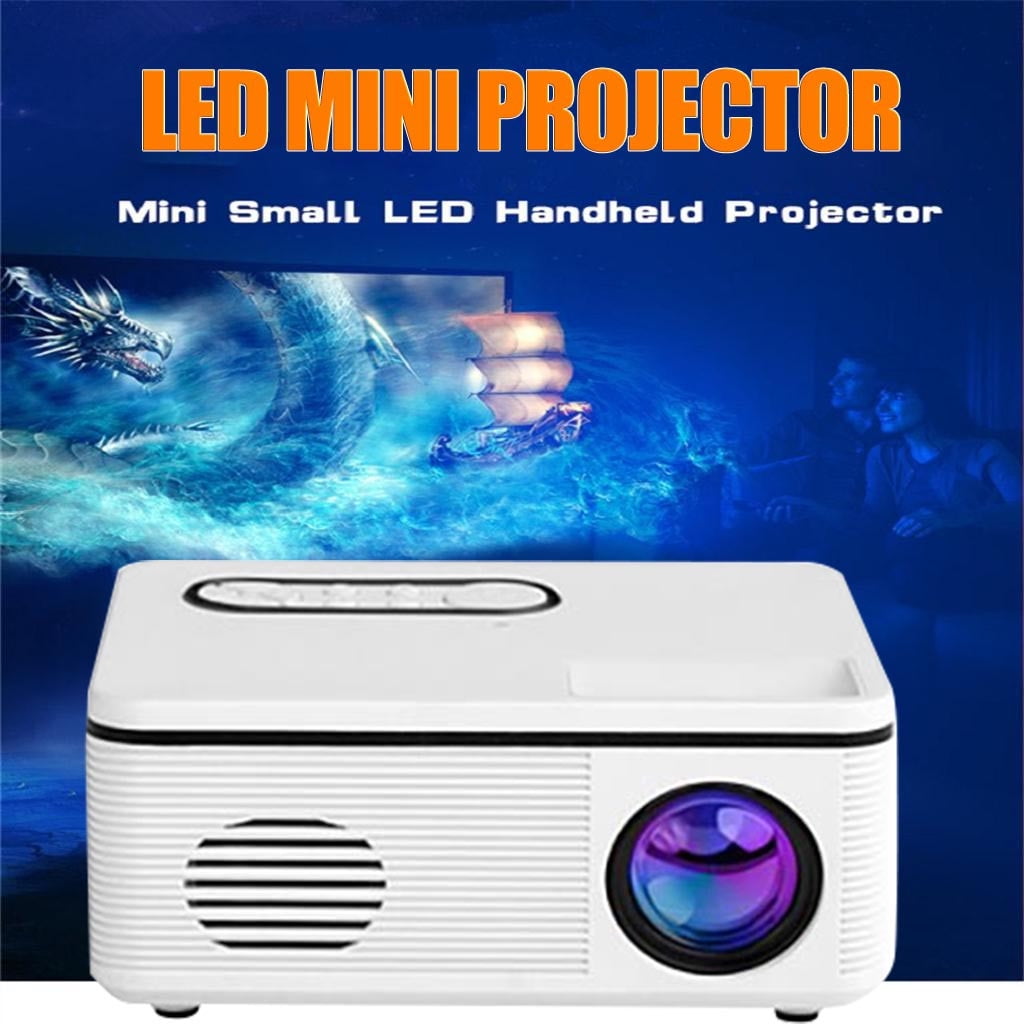 xgfhyjeh Portable Mini 4k Projector with Wifi and Bluetooth, 1080p HD ...
