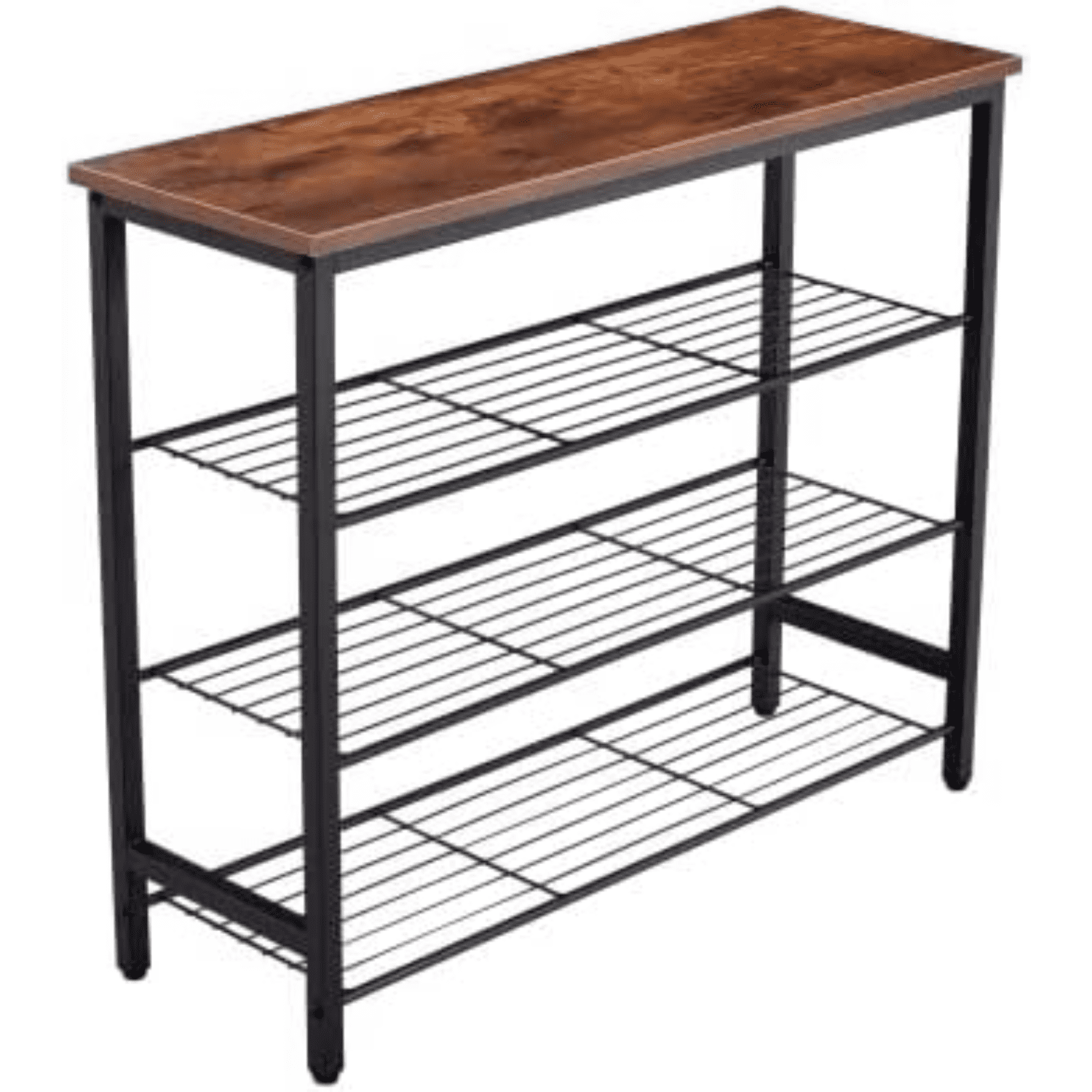 ximoneboom 4 Tier Shoe Shelf Shoe Racks for Closets Shoe Organizer ...