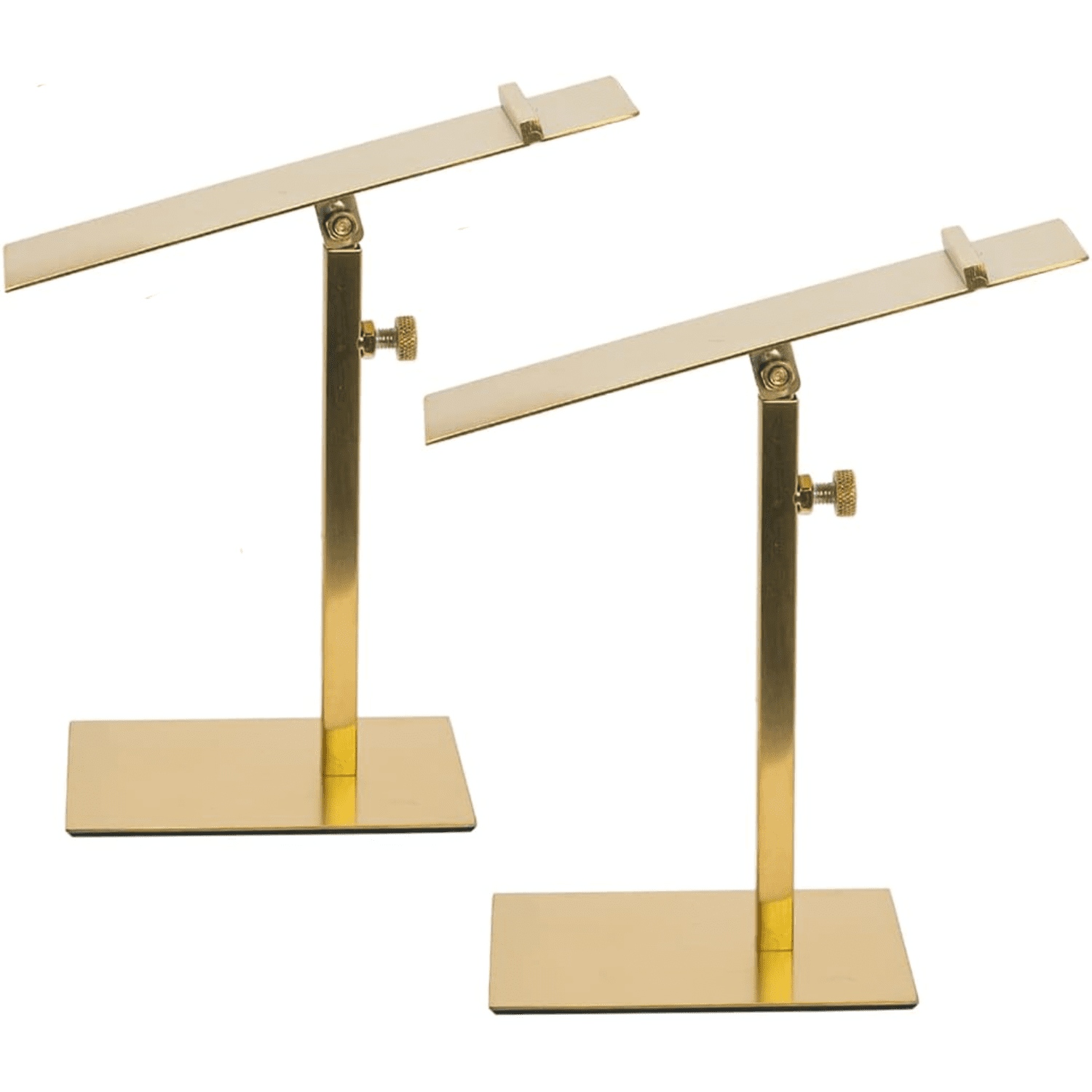 ximoneboom Shoe Display Stand Silver Risers Stand Countertop Adjustable ...