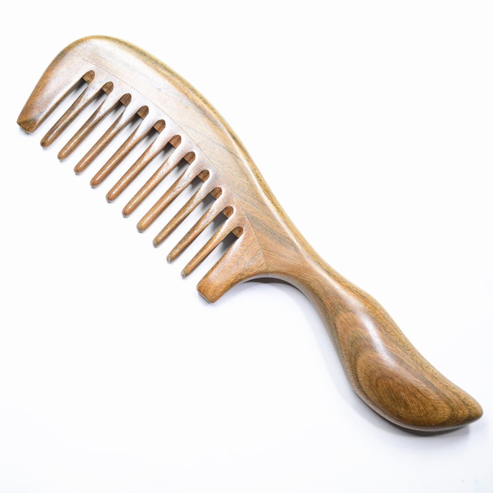 zhangxinan Wooden Hair Comb, Walnut Wood Hair Comb, Handmade 100% ...
