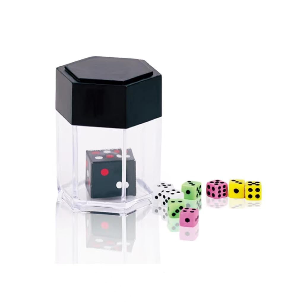 xingdani Trick dice Exploding dice Novel Magic Move up and Down Magical Transformation of 8 dice ...