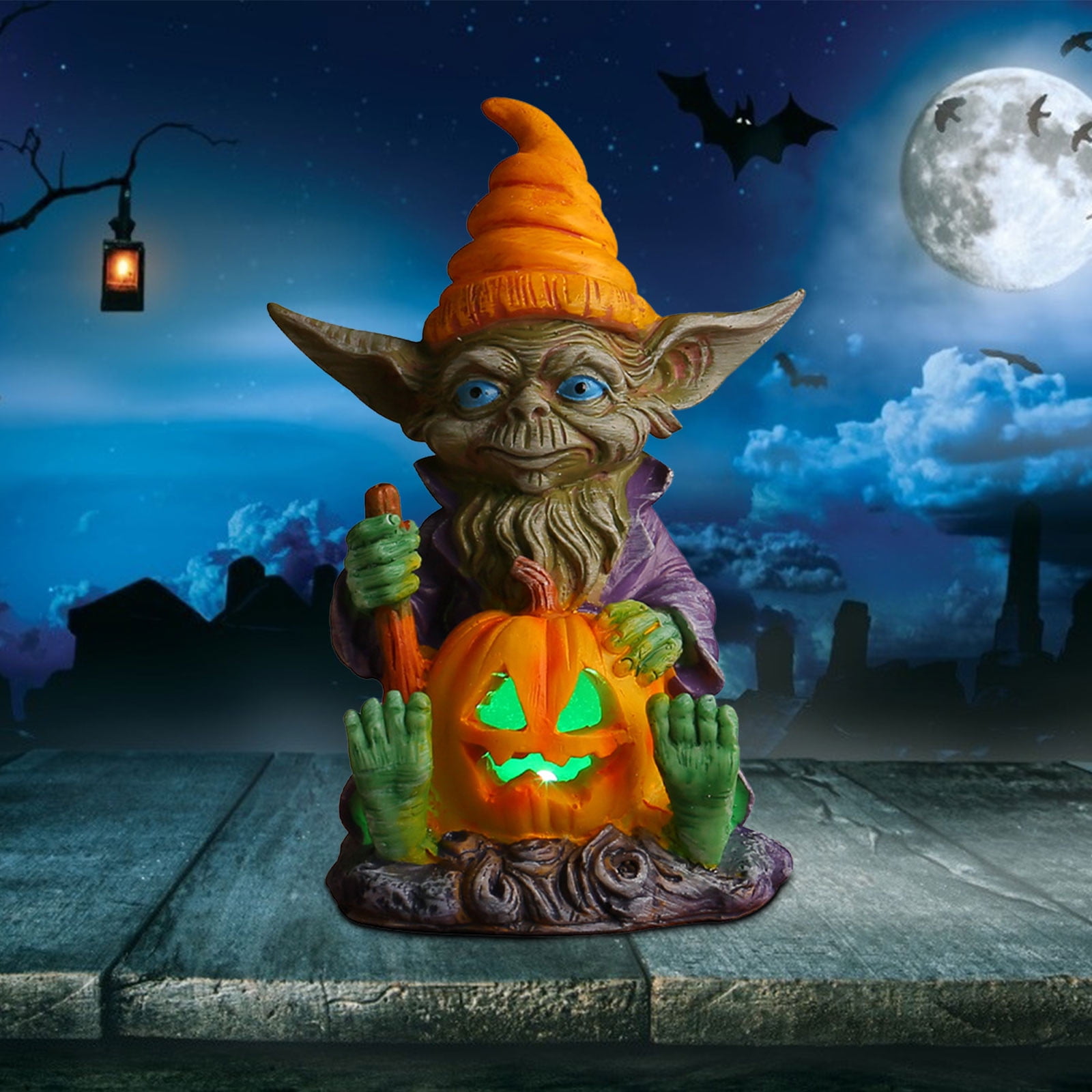 xingjujudsh Mini Luminous Ghost Miniature Figurines Assorted Spooky In ...