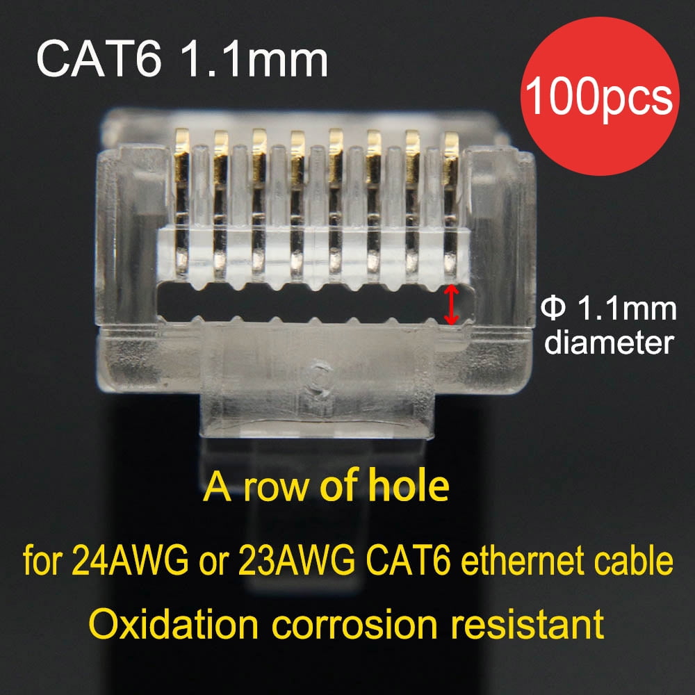 xintylink rj45 cat6 connector cat5e cat5 SFTP FTP STP ethernet cable plug ends rg45 network rj ...