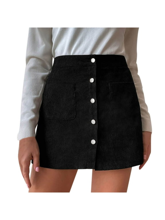 BUYISI Summer High Waist Slim Skirt Ladies Petite A Line Short Skirt Fashion Hip Gray L ...