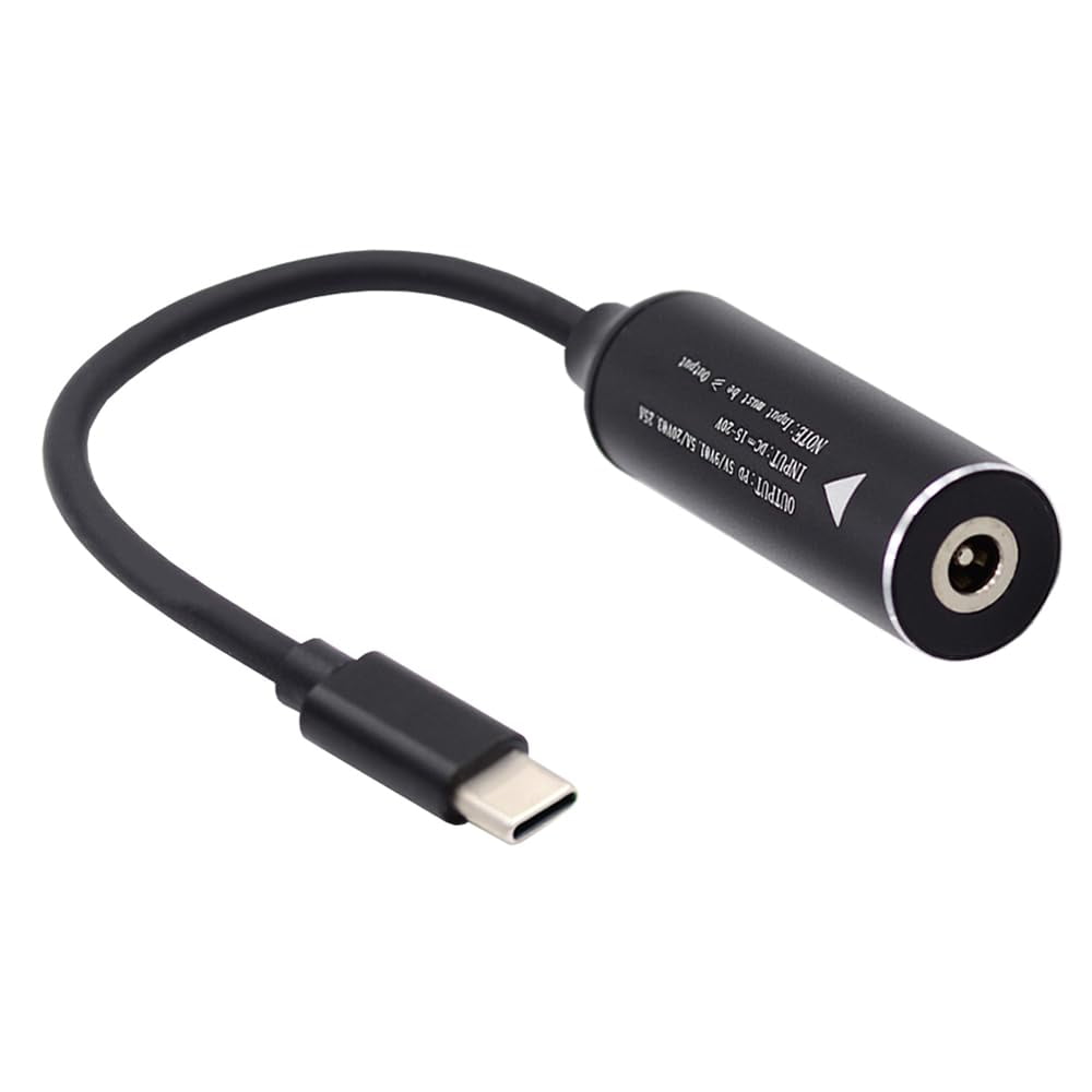 xiwai USB-C Type-C to DC Jack 4.0x1.3mm Input Power Cable Plug Charge ...