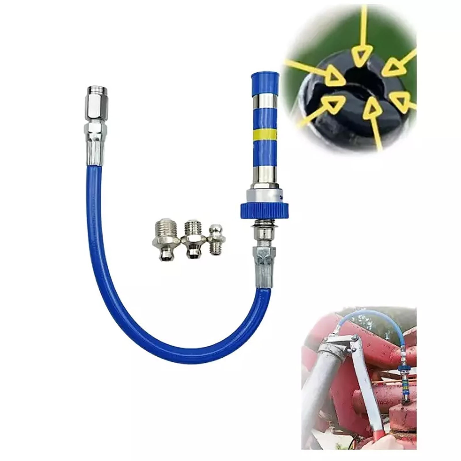xiziHUAN9C High Pressure Grease Coupler, Grease Fittings Extensions ...